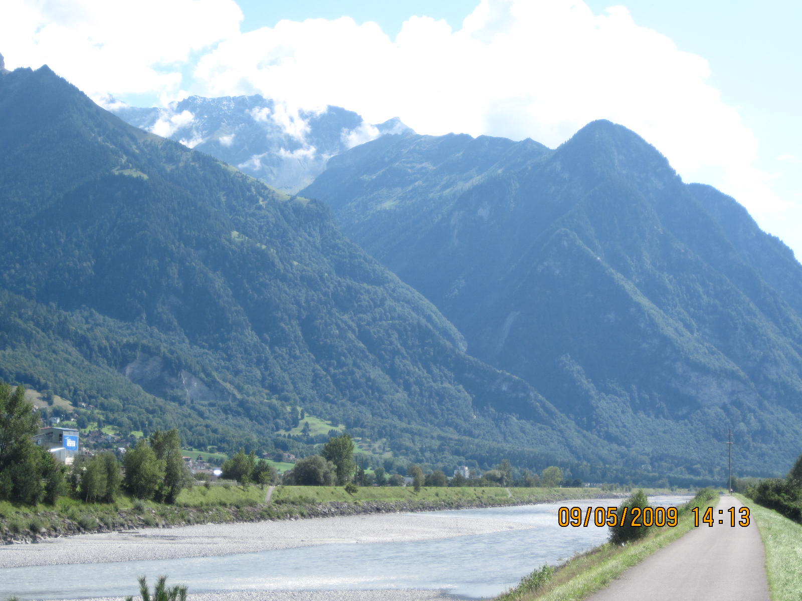 Mountains near the Wallen See